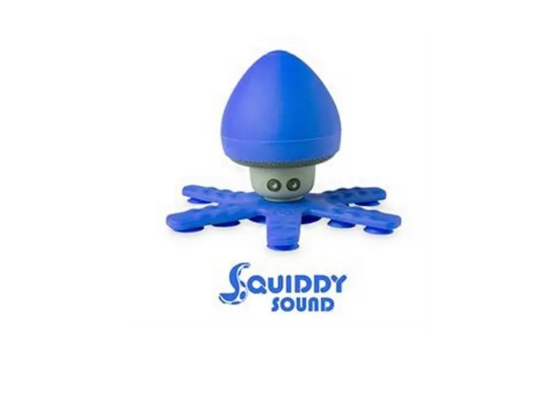 CELLY SQUIDDYSOUND Bluetooth zvučnik, Vodootporni, Sa držačima, 3W, Plavi