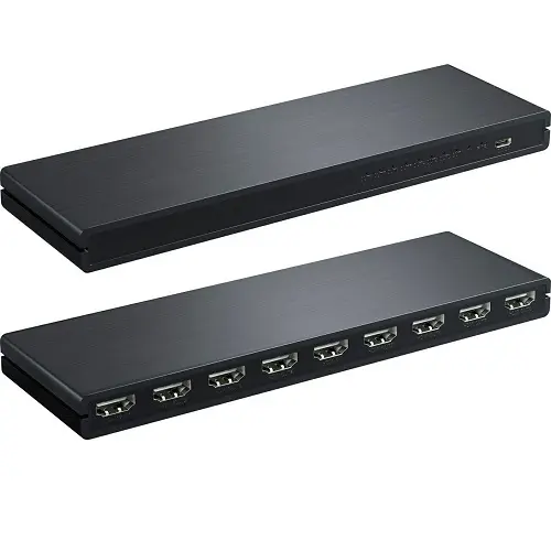 HDMI splitter 1x8 2.0 HD.SP-KT88 4K crni