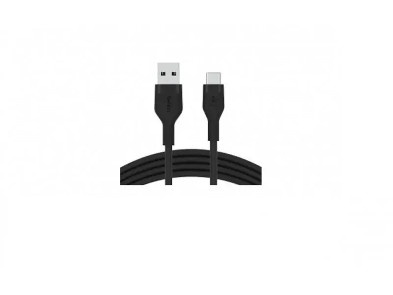 BELKIN BOOST CHARGE Silicone cable USB-A to USB-C - 1M - Black