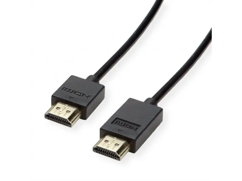 SECOMP Roline HDMI kabl Ultra HD + Eth M/M 5m, Crni