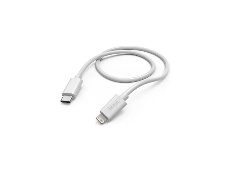 HAMA USB Kabl za Apple tip A na Lightning, MFI, 1m, beli