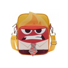 Loungefly Disney Pixar Inside Out Anger Cosplay Passport Bag