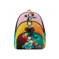 Loungefly My Hero Academia Triple Pocket Scene Mini Backpack