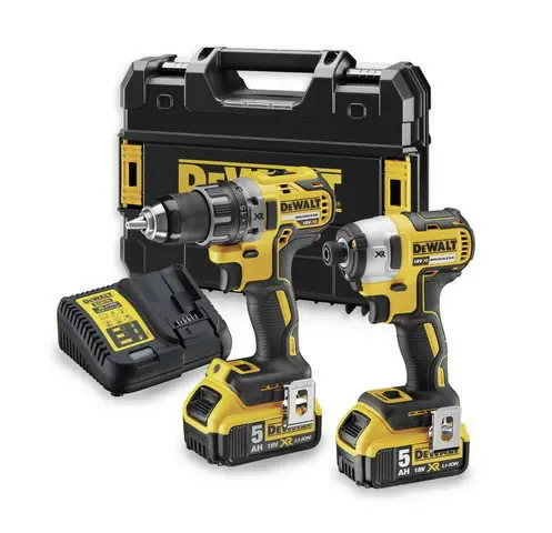 DEWALT Set akumulatorskog alata 2x5 Ah DCK268P2T DCD791 + DCF887