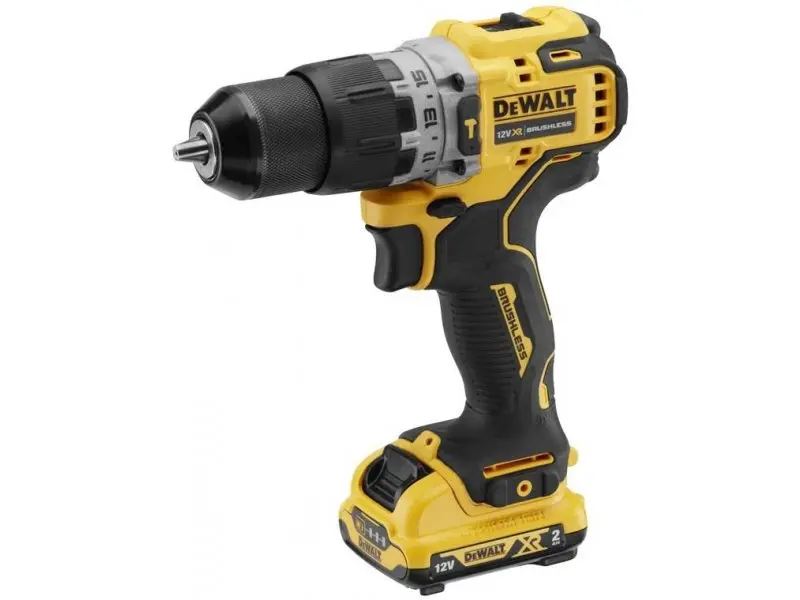 DEWALT Akumulatorska udarna bušilica DCD706D2 12V 2x2Ah