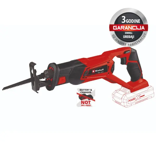 EINHELL Aku višenamenska testera TC-SY 18/60 LI-SOLO crvena