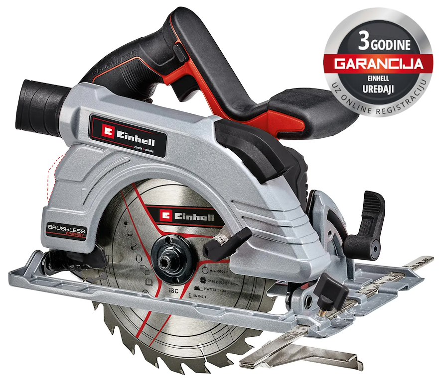 EINHELL Akumulatorska ručna kružna testera TE-CS 18/190 Li BL Solo