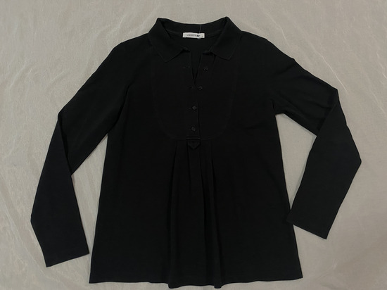 Lacoste original zenska bluza majica crna