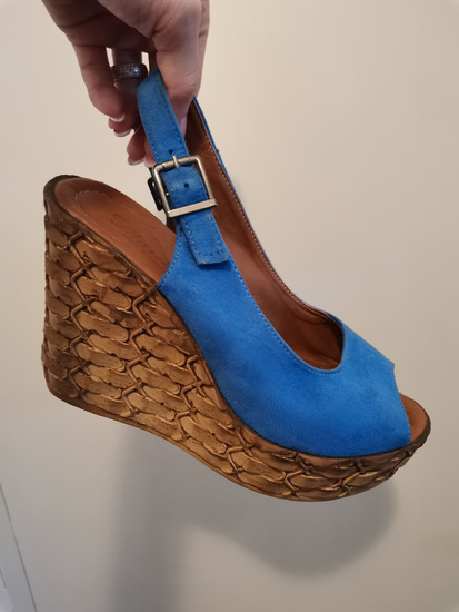Tamno plave sandale