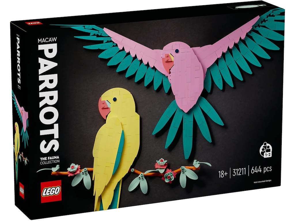 Lego Kolekcija faune Makao papagaji 31211