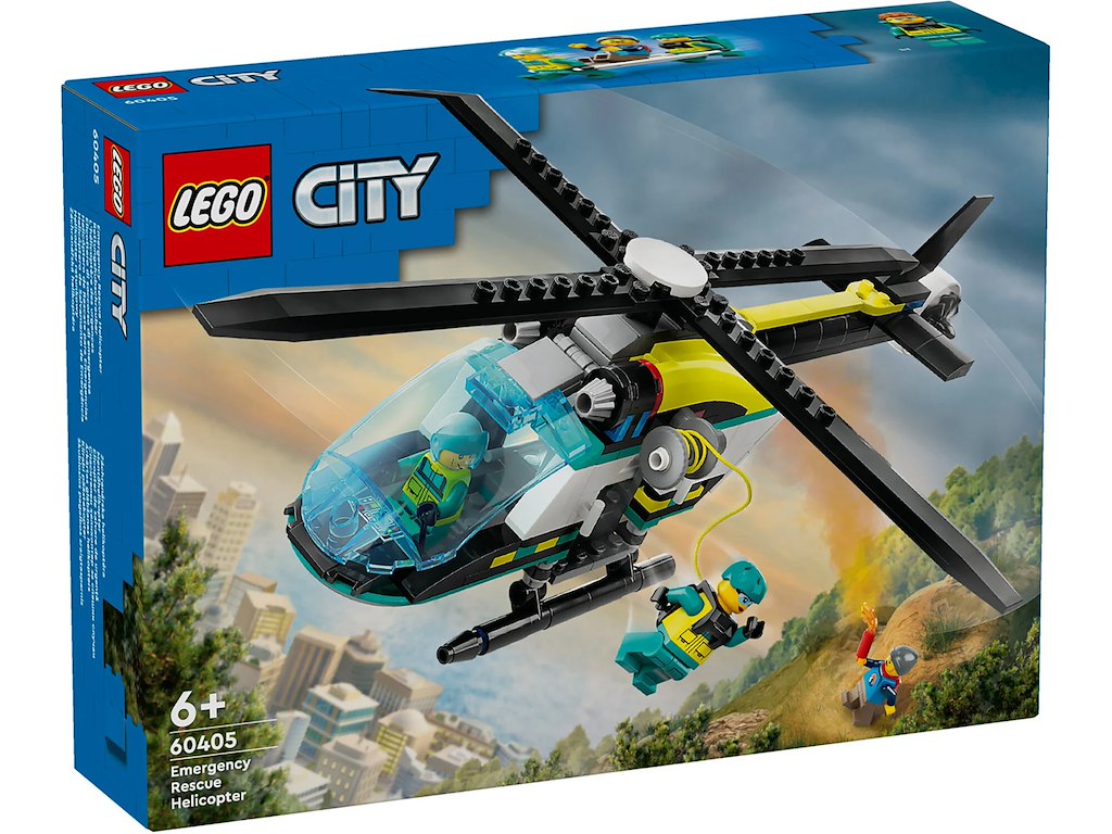 Lego Helikopter za hitno spasavanje 60405