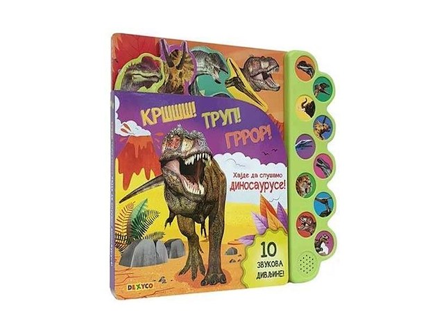 Krššš! Trup! Grror! Hajde da slušamo dinosauruse! - Kat