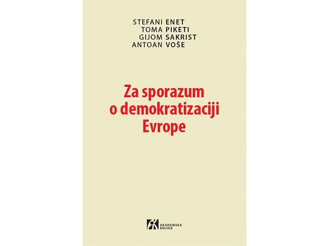 Za sporazum o demokratizaciji Evrope - Stefani Enet