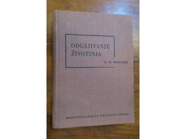 Odgajivanje životinja, Laurence M. Winters