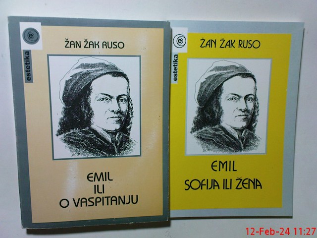 ZAN ZAK RUSO  - EMIL ILI O VASPITANJU - SOFIJA ILI ZENA