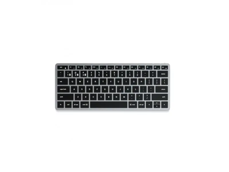 SATECHI Slim X1 Tastatura, Bežična, Bluetooth, US, Siva