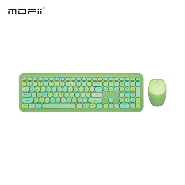 MOFII WL RETRO set tastatura i miš u ZELENOJ boji