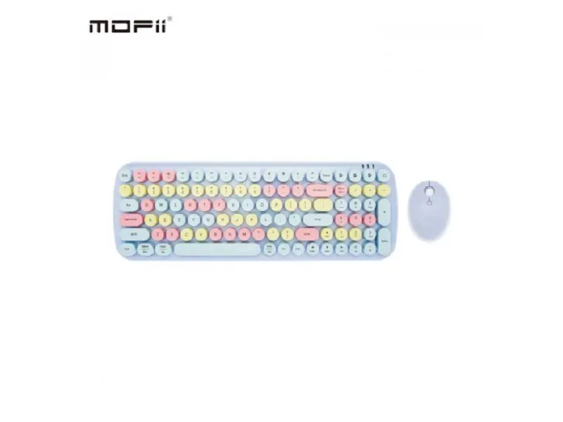 MOFII SMK-646390AGLB Bežični set tastatura i miš, CANDY, Plavi