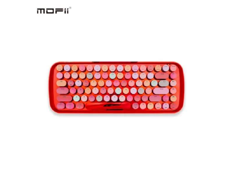 MOFII SK-645BTWRD Mehanička tastatura, BT, Crvena