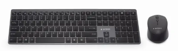 GEMBIRD Set bežična tastatura i bežični miš crni