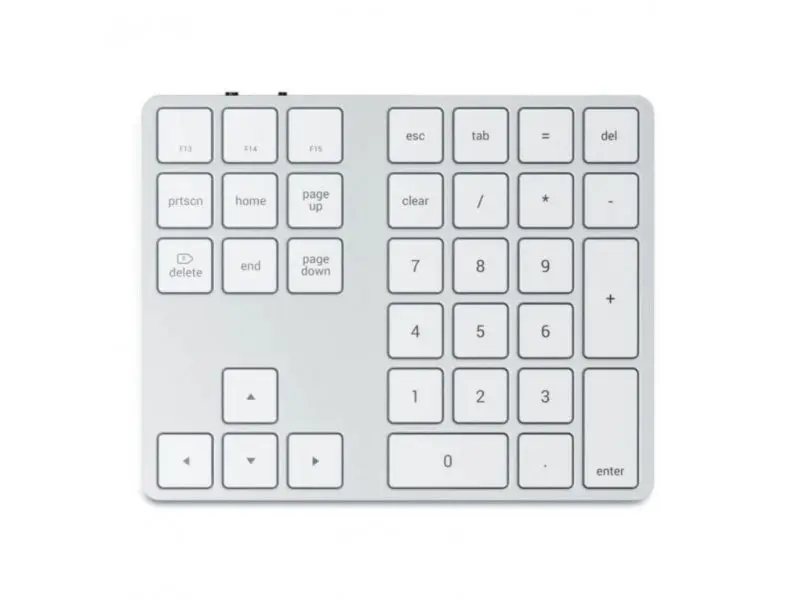 SATECHI ST-XLABKS Numerička tastatura, Bluetooth, Aluminijum, Srebrna