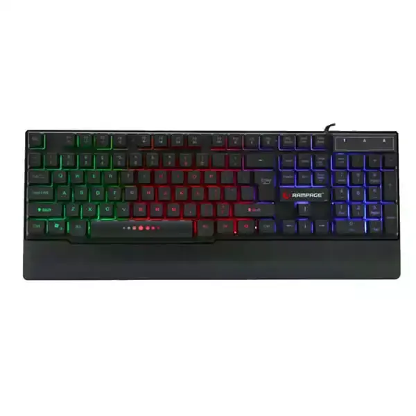 RAMPAGE Gaming tastatura KB-R66 Crna