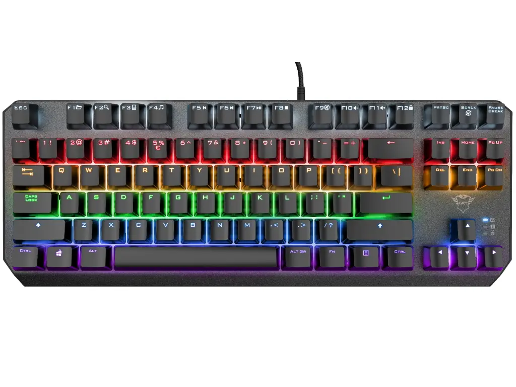 TRUST Gaming tastatura GXT 834 CALLAZ crna