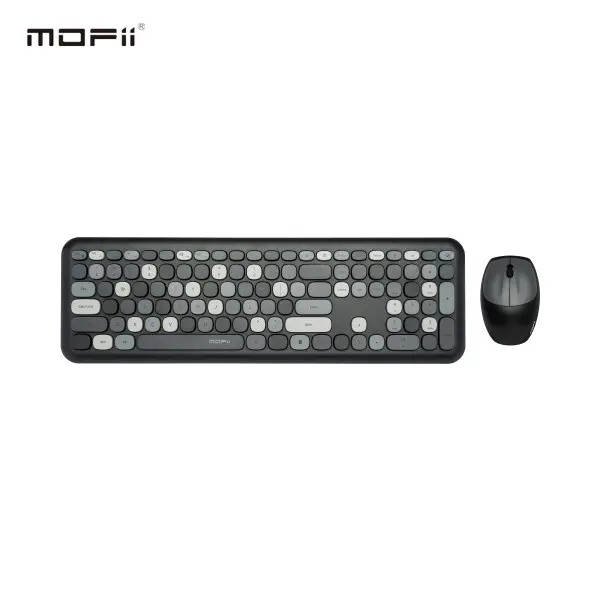 MOFII Bežična tastatura i miš WL Retro crno-siva