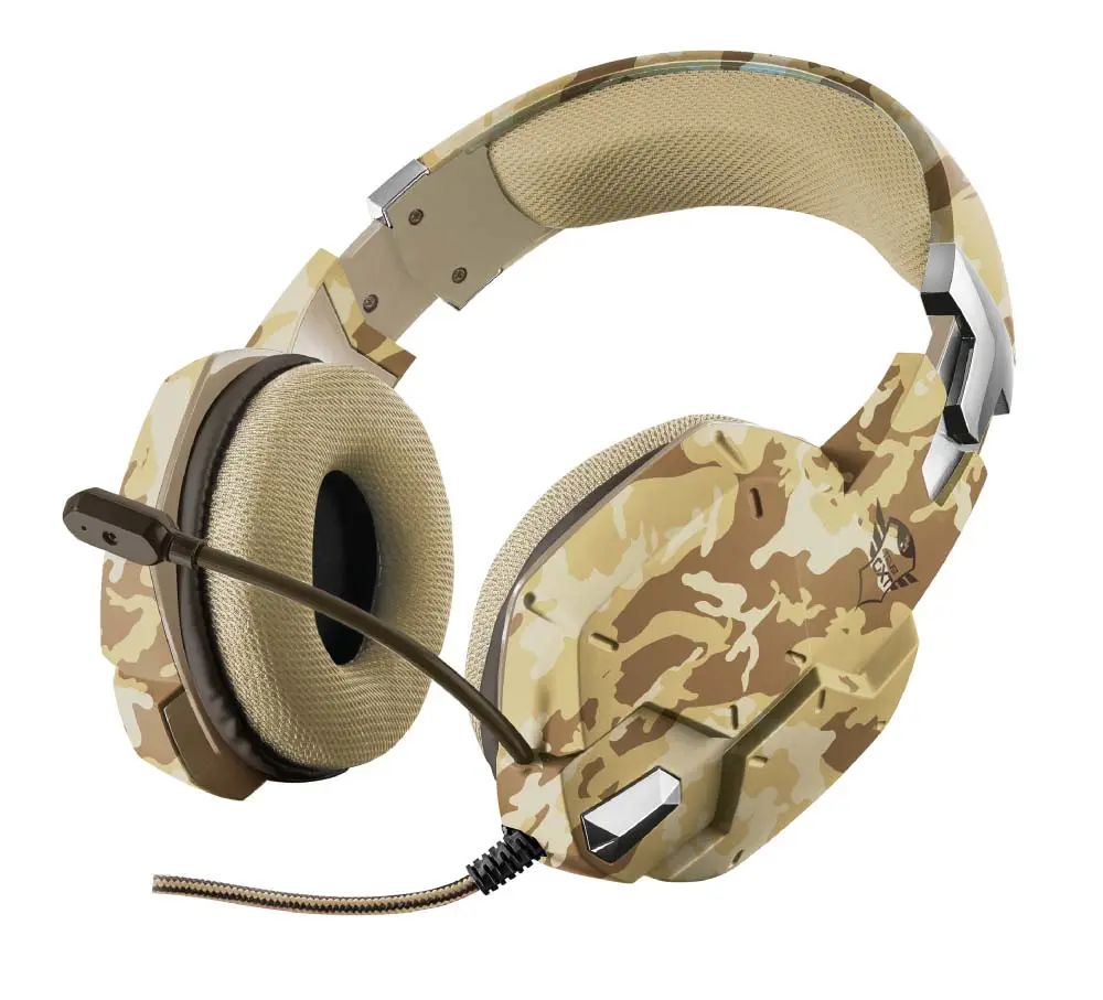 TRUST Slušalice GXT 322D Carus - Desert Camo