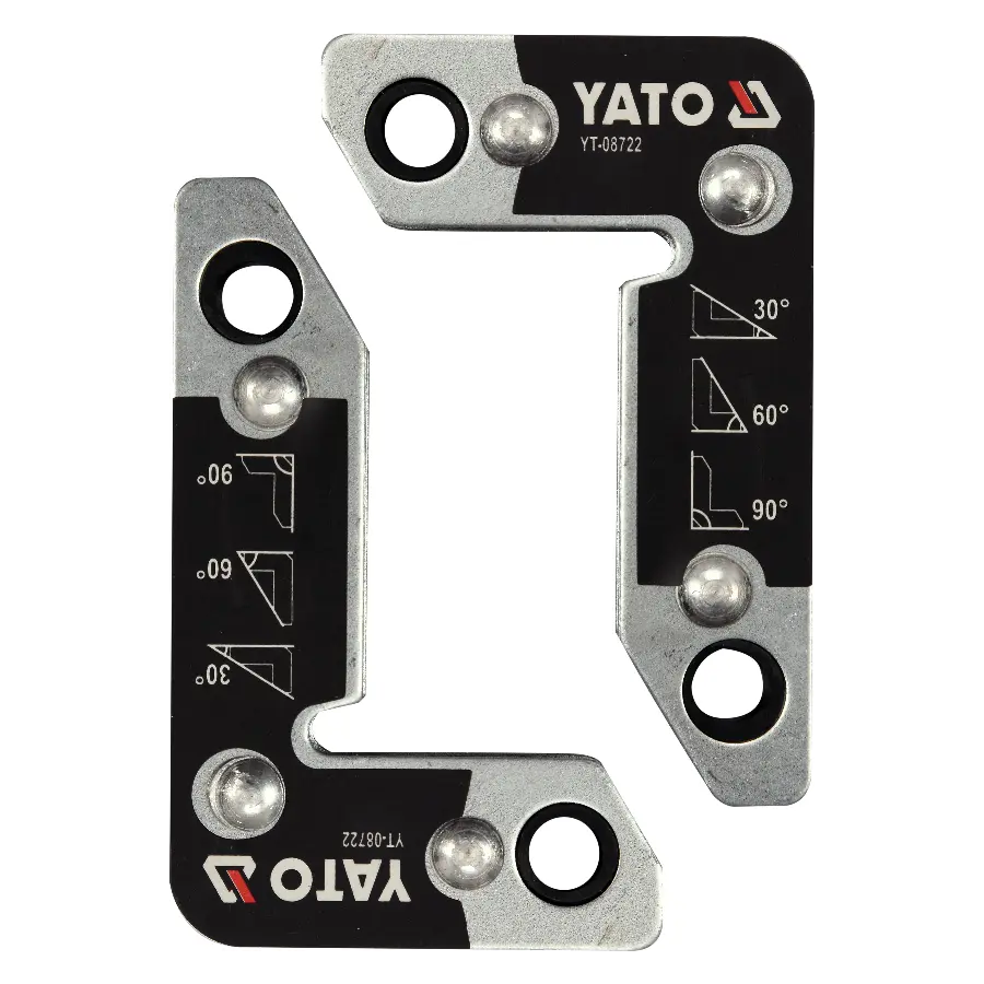 YATO YT-08722 Magnetni držač za zavarivanje, 58x84mm, 2 komada