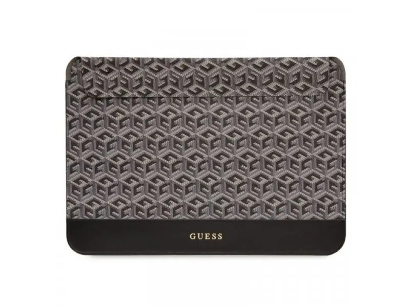 GUESS GUCS16HGCFSEK Sleeve Stripes 4G Futrola za laptop, 16", Crno-Siva