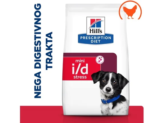 Hill's Prescription Diet Hrana za pse I/D Stress MINI 1kg