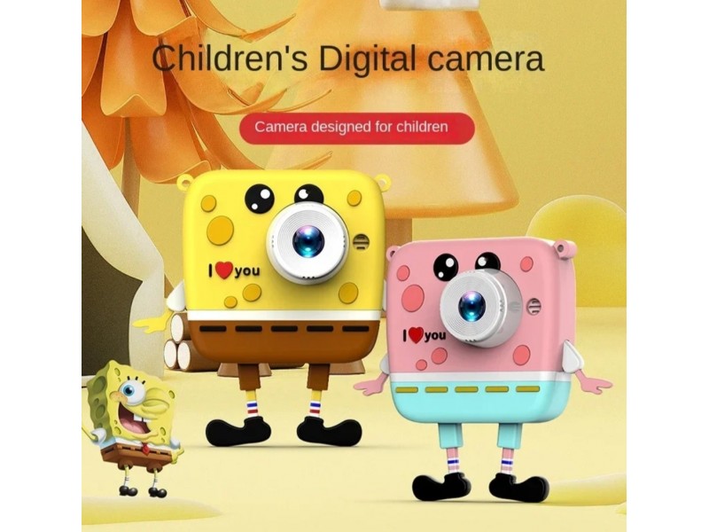 Dečiji digitalni foto aparat - kamera sunđer bob