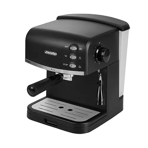 Mesko MS 4409 Aparat za espresso, 1,5 l, Crni