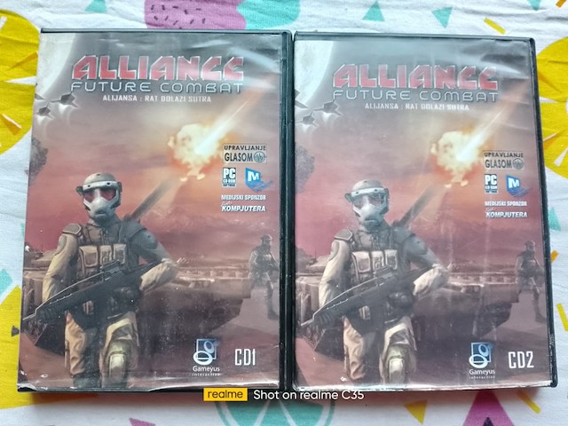 PC 2 CD ROMA ALLIANCE FUTURE COMBAT