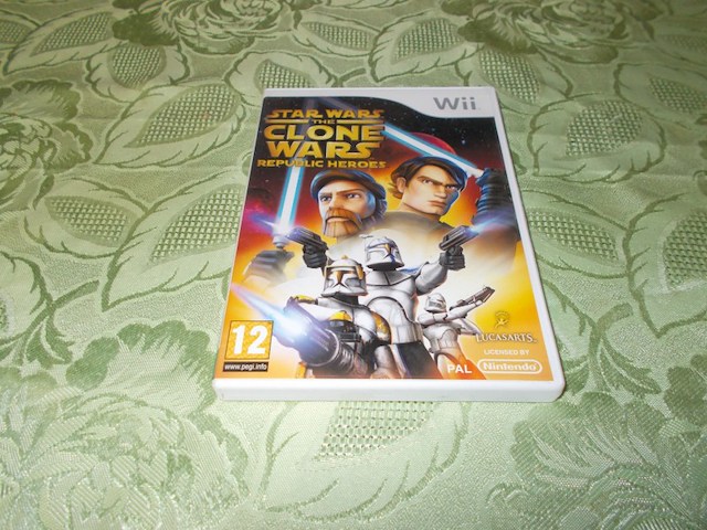 Star Wars - The Clone Wars-Republic Heroes-Nintendo Wii