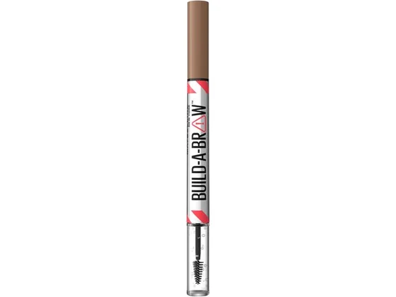 Maybelline New York Olovka za obrve i gel za fiksiranje Build-A-Brow 2u1 255 Soft brown