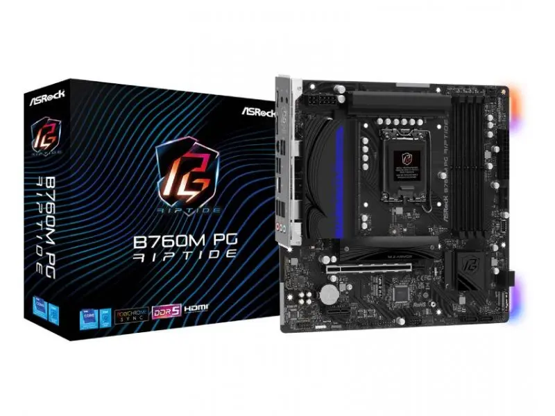 ASROCK B760M PG Riptide Matična ploča 128GB