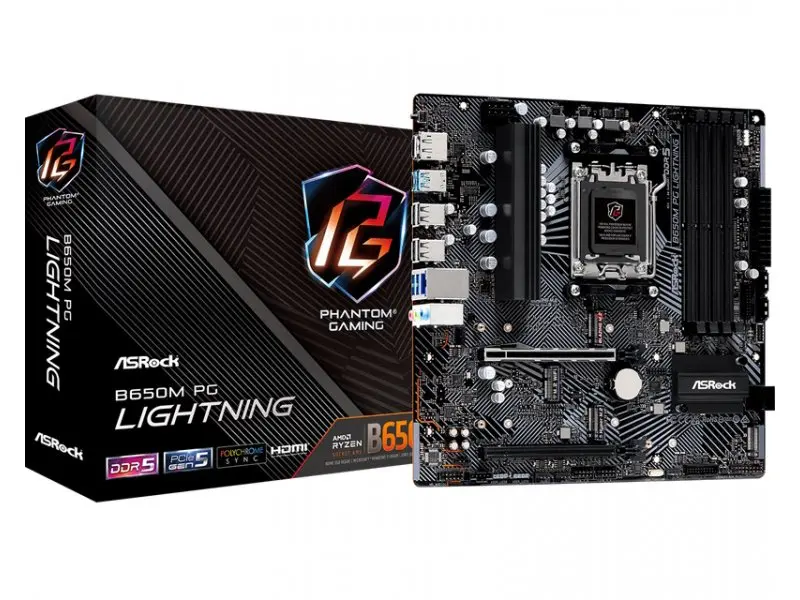 ASROCK B650M PG LIGHTNING Matična ploča