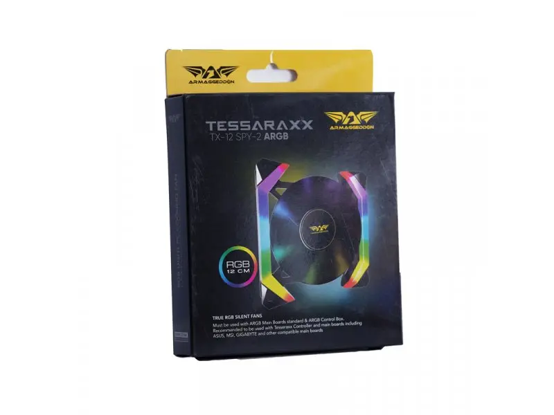 ARMAGGEDDON Tessaraxx TX-12 SPY-2 Gaming kuler 12cm ARGB