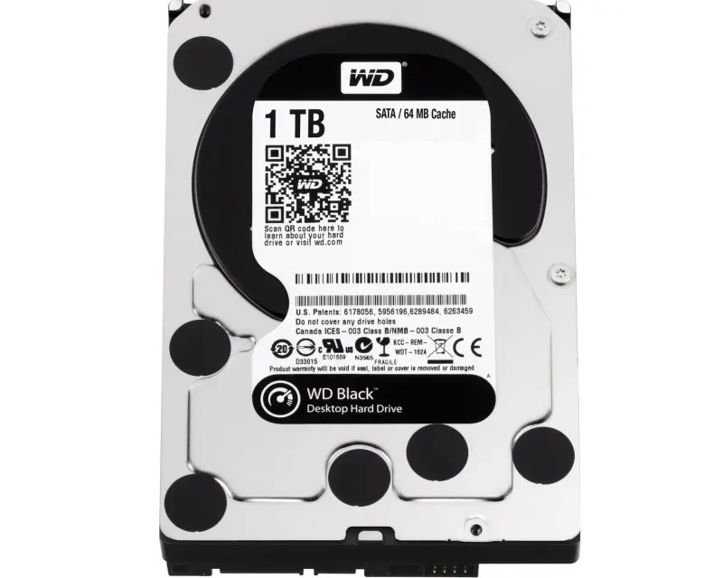 WD Hard disk 1TB 3.5" SATA III 64MB 7.200rpm WD1003FZEX