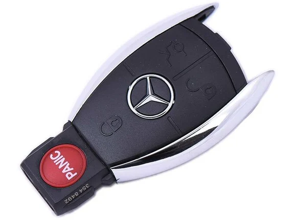 Car Acessories 888 Kućište oklop ključa za Mercedes 3 +1 tastera hrom ACWKS049