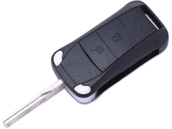 Car Acessories 888 Kućište oklop ključa Porsche 3+1 tastera ACWKS008