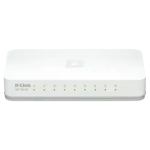 D-LINK Switch 10/100 8-port D-Link GO-SW-8E