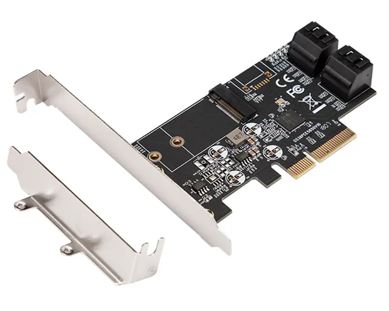 E-GREEN PCI-Express kontroler 5-port SATA III Integrisana kartica JMB585 Chipset