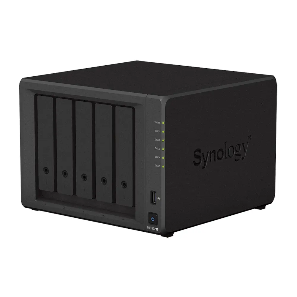 SYNOLOGY INCORPORATED NAS Server za skladištenje DS1522+ crni