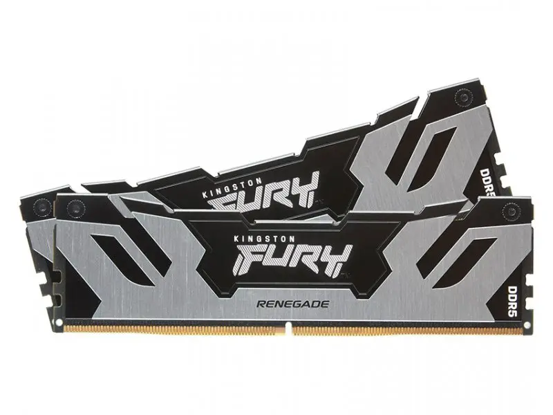 KINGSTON RAM memorija DIMM DDR5, 32GB (2x16GB kit) 7200MT/s, FURY Renegade Silver (KF572C38RSK2-32)