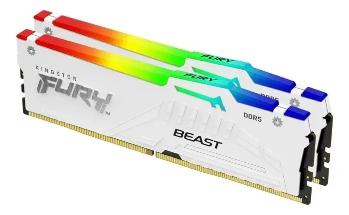 KINGSTON RAM Memorija Fury Beast DIMM DDR5 64GB (2x32GB kit) 6000MT/s KF560C36BWEAK2-64 RGB EXPO
