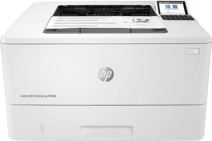 HP Enterprise M406dn Štampač, Laserski, Beli