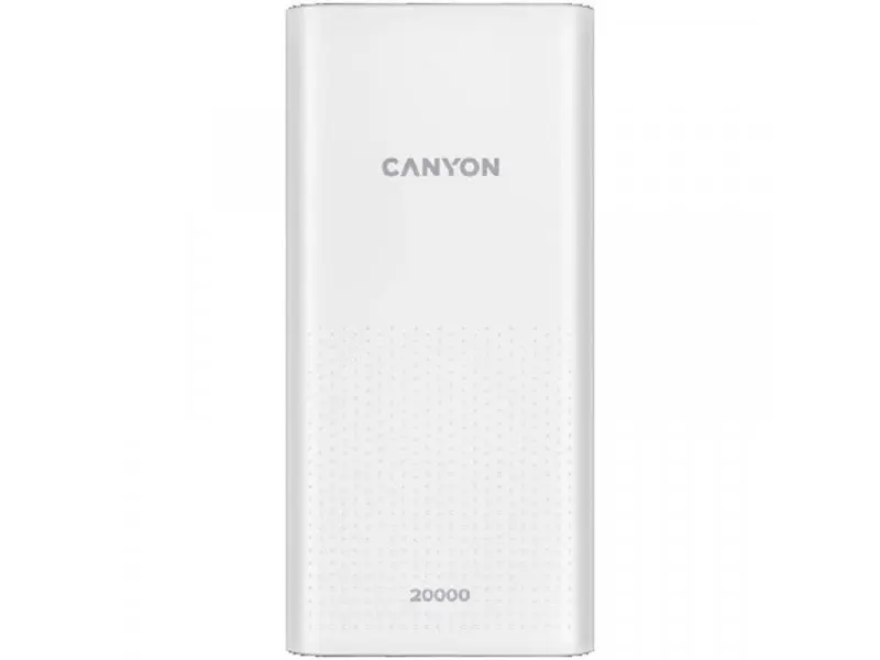 CANYON CNE-CPB2001W PB-2001 Power bank, 20000mAh, Li-poly battery